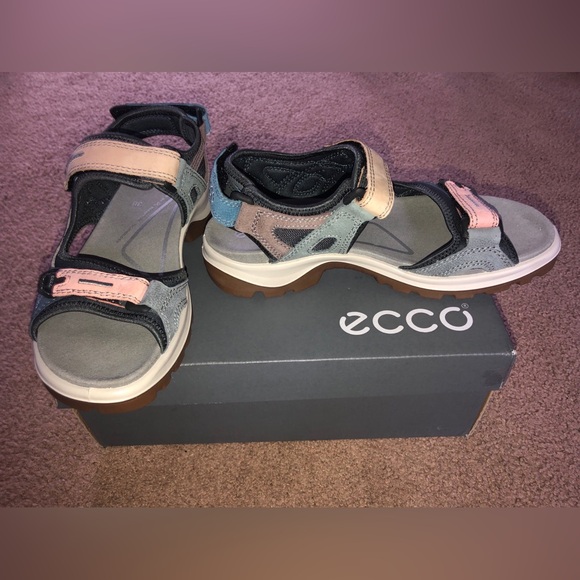 Ecco | Shoes | Ecco Sandals Brand New | Poshmark